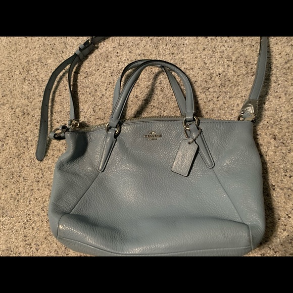Coach Light Blue Handbags | semashow.com